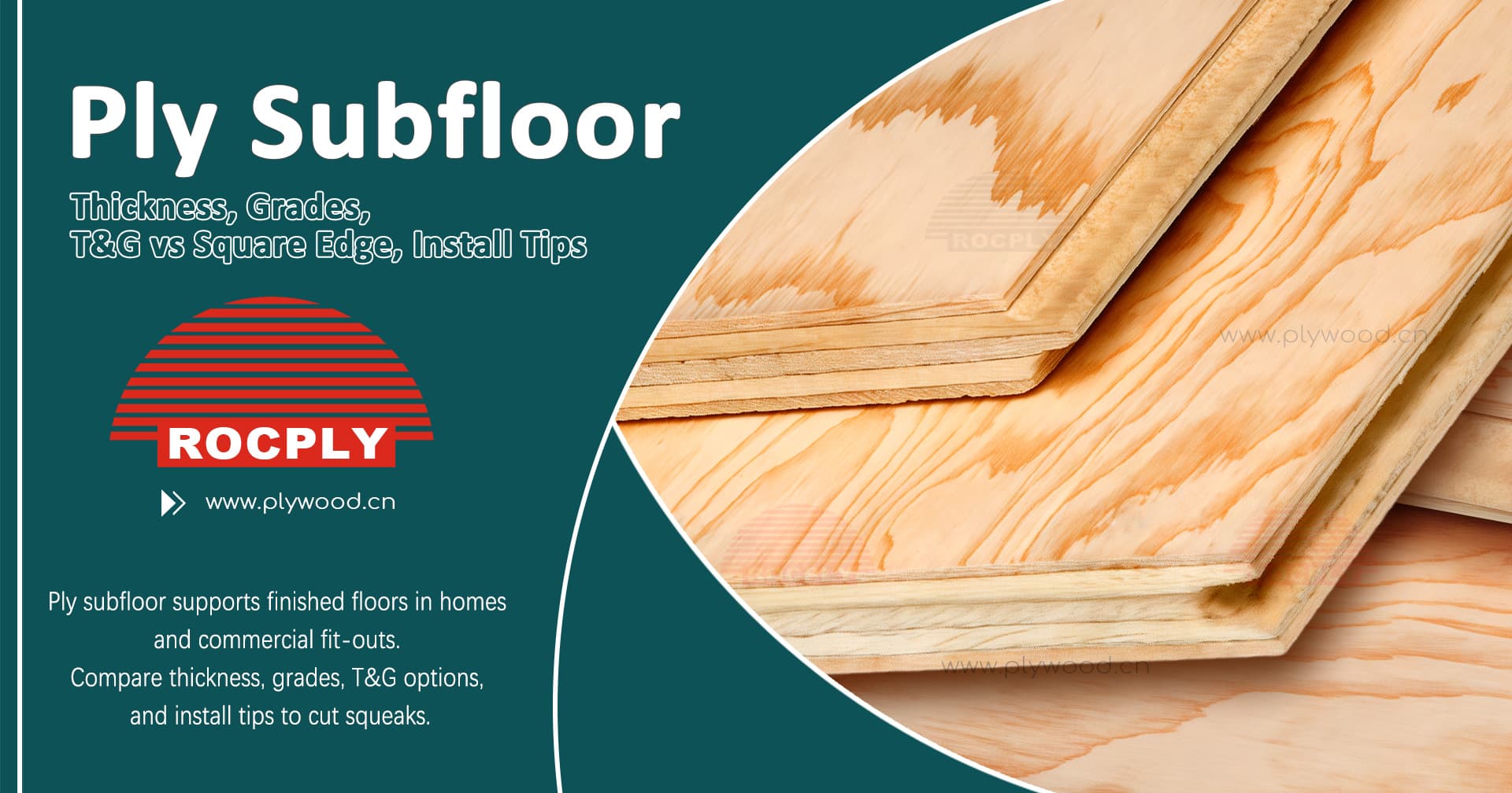 Ply Subfloor: Thickness, Grades, T&G vs Square Edge, Install Tips